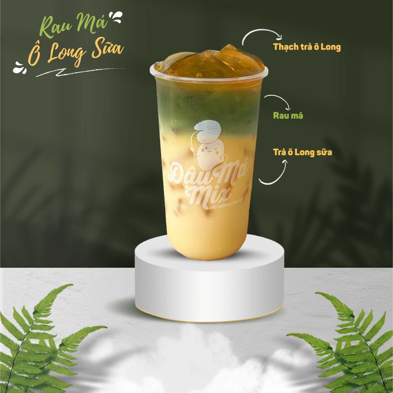 Đậu Má Mix - Đậu Nành và Rau Má